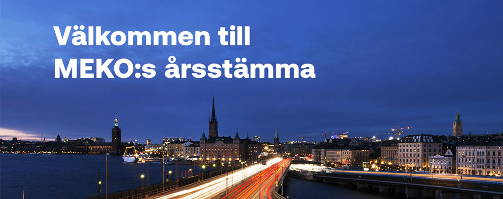 Vi möjliggör mobilitet - MEKO